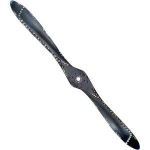 Wall Decor | Black Metal Propeller Wall Decor Vintage 2 Blade Airplane ...